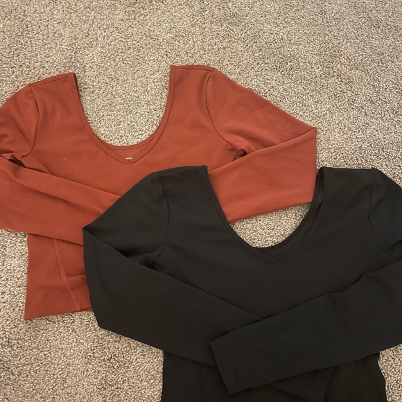 Gilly Hicks | Tops | Burnt Orange And Black Gilly Hicks Tight Fit Tops ...